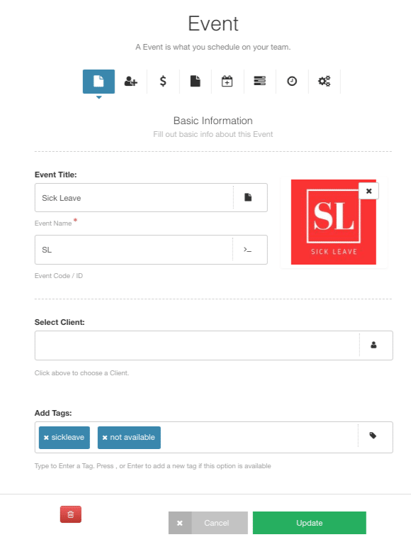 Add, Edit or Remove Event Information - Hub Planner Knowledge Base
