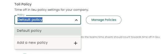 TOIL (Time off in lieu) - Hub Planner Knowledge Base